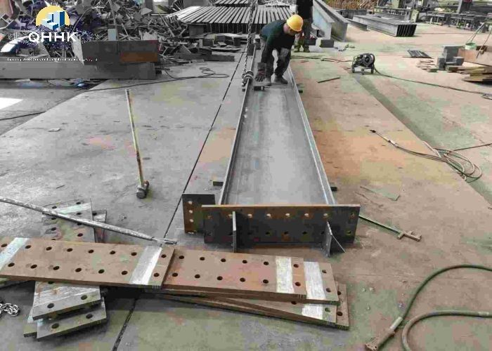 Heavy Duty Welded H Beam Custom I Beam สำหรับโครงสร้างทางวิศวกรรม